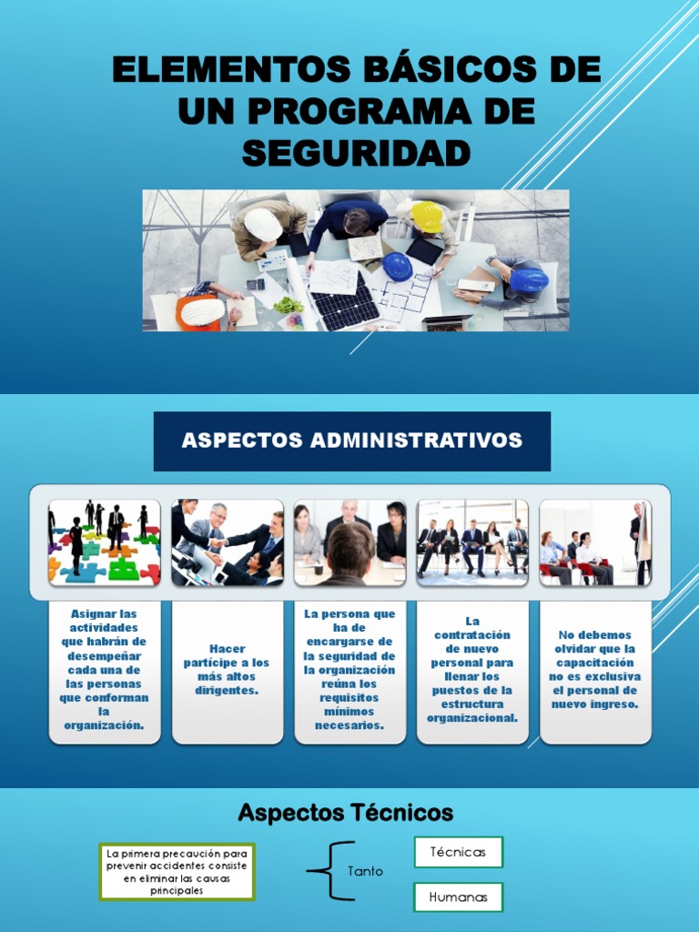 Elementos Básicos de Un Programa de Seguridad | Derecho laboral | Business