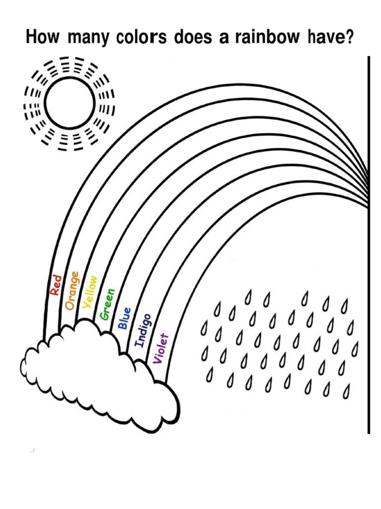 How Many Colors Does A Rainbow Have? | PDF