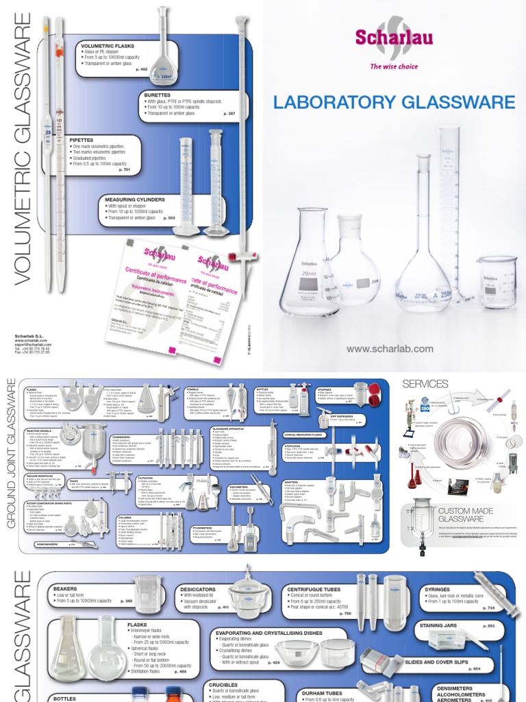 Laboratory Glassware: Volumetric Flasks | Download Free PDF ...
