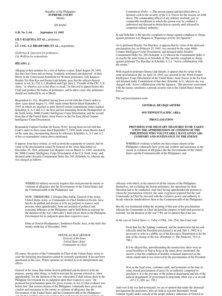 Commitment Order. - The Person Named and Described Above Is | PDF ...