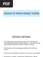 02 - 3 Design of Intakes - V2 | PDF | Dam | River