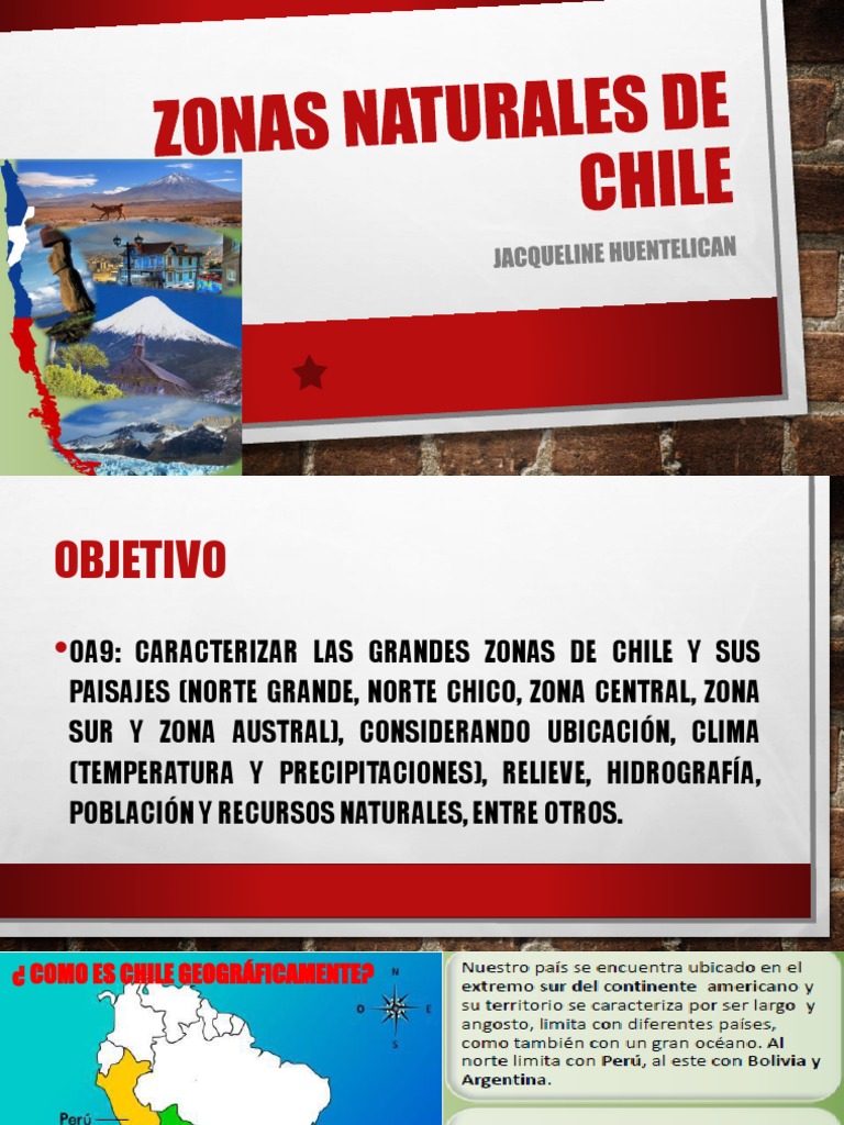 Las principales regiones geográficas de Chile: Clima, relieve ...
