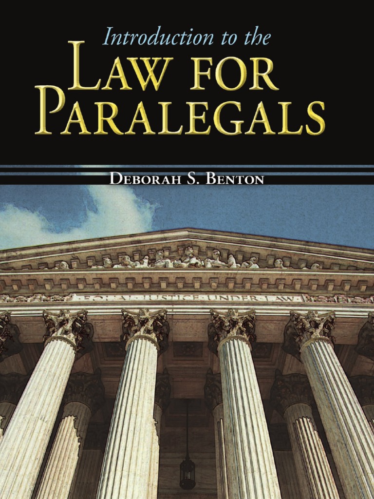 Law For Paralegals | PDF | Precedent | Critical Thinking