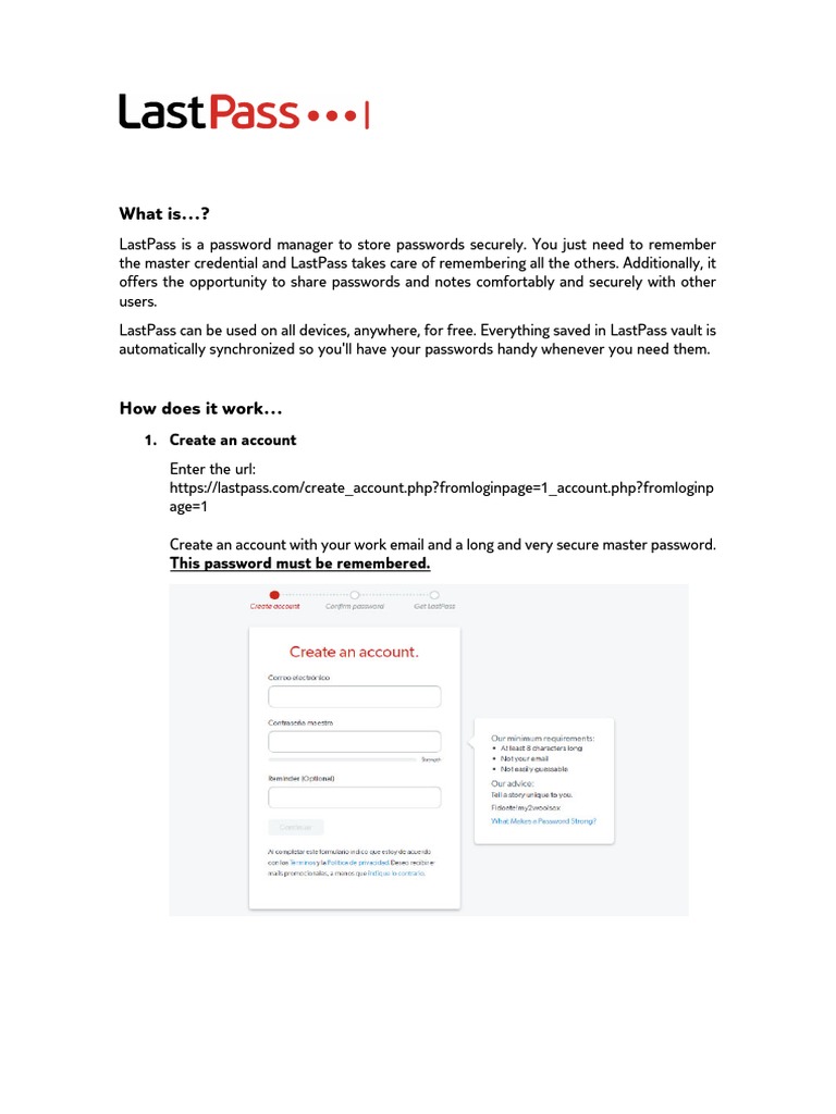 Lastpass Manual Eng | PDF | Security Engineering | Password