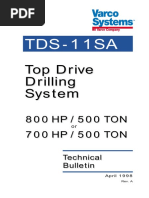 Top Drive Inspection PDF | PDF | Transmission (Mechanics) | Drilling Rig