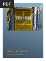 Manual de Elevador de Carga | PDF | Ascensor | Tornillo