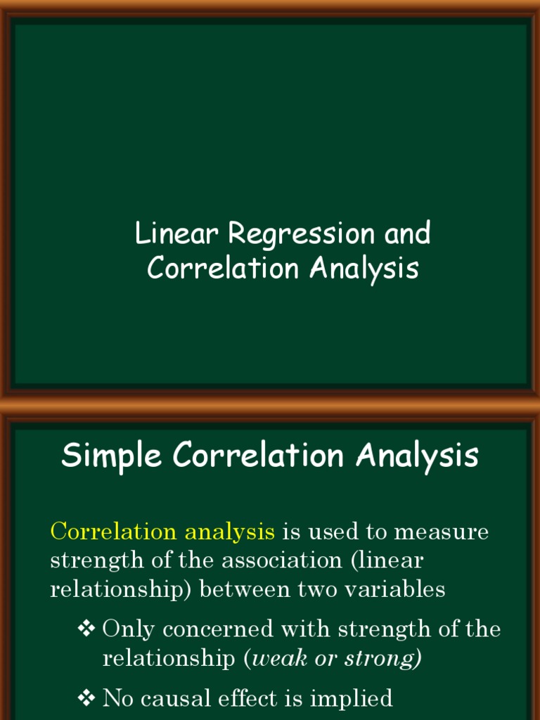 Correlation Analysis | PDF | Correlation And Dependence | Scientific Method