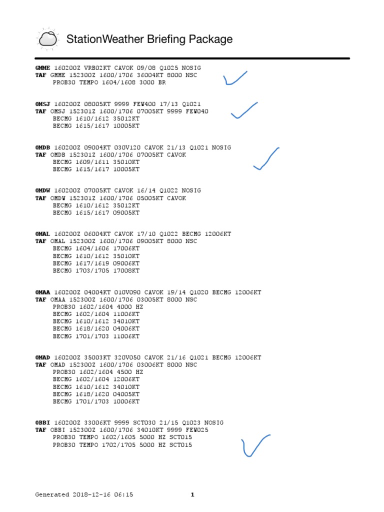 Briefing Package | PDF | Statistical Data Sets | Aeronautics