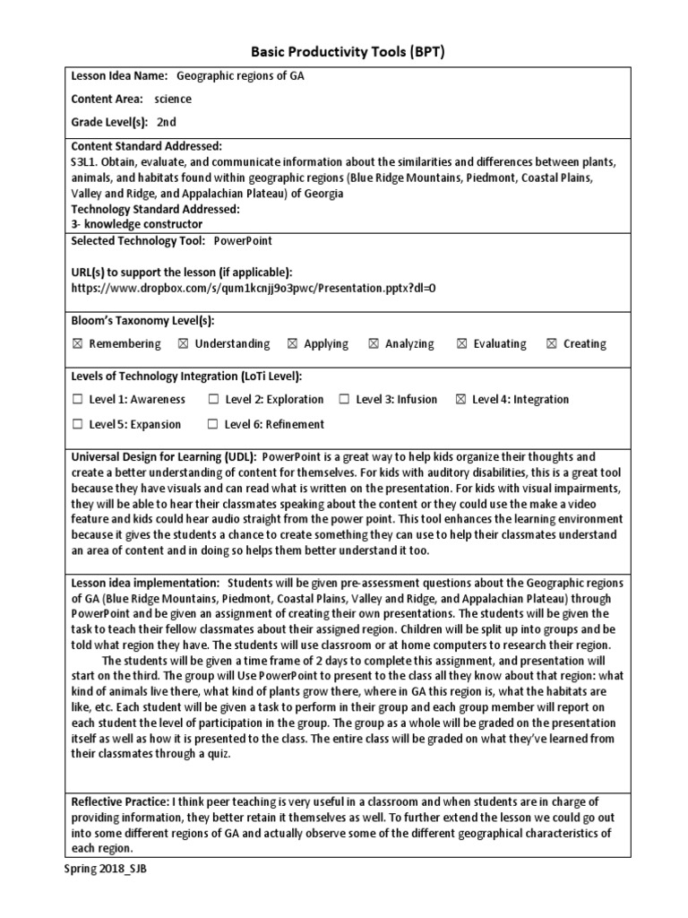 Basic Productivity Tools (BPT) | PDF | Microsoft Power Point | Educational Psychology