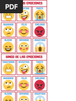 Memorama de Las Emociones | PDF