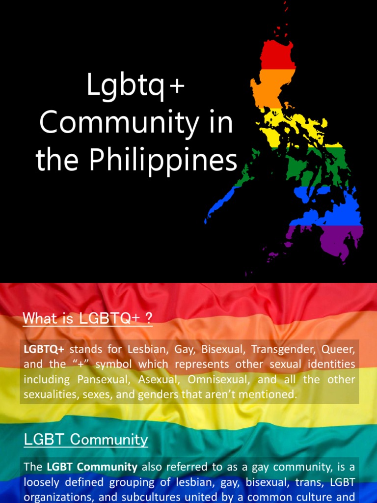 LGBTQ+ Community in The Philippines | PDF | Lgbt | LGBTQIA+ Studies