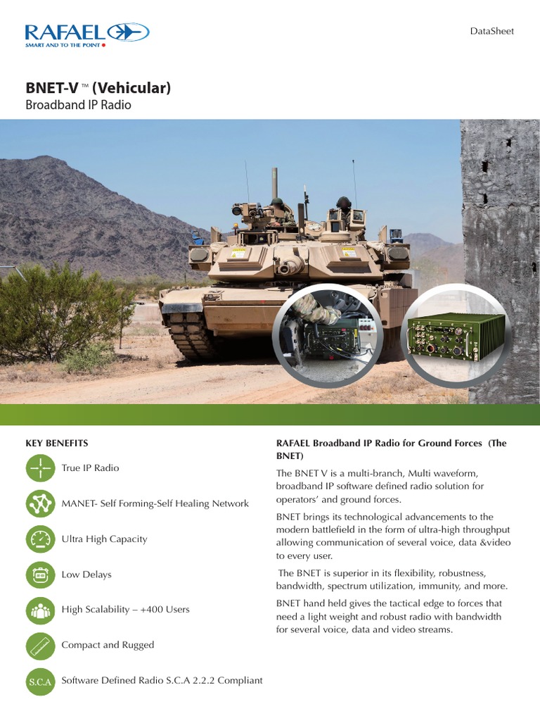 BNET V Data Sheet Updated March 2019 | PDF | Broadband | Radio