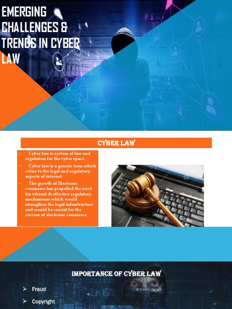 Trends and Challenges in Cyber Law | PDF | Cybercrime | Computer Security