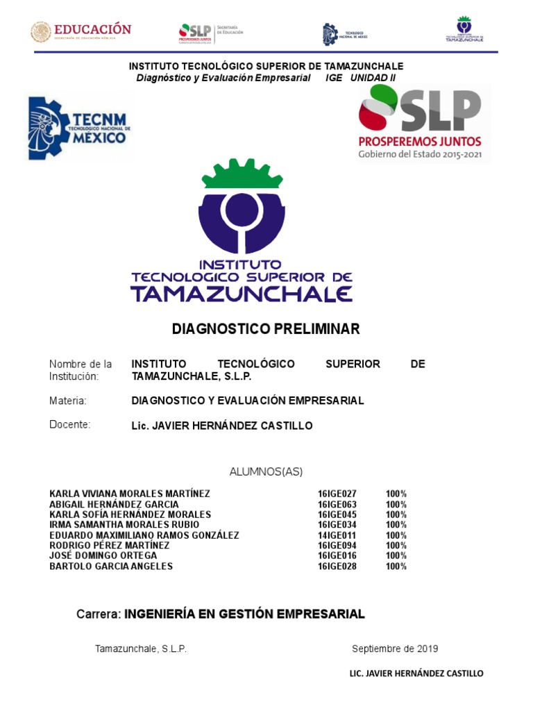 Proyecto Aa - Unidad 2 | PDF | Evaluación | Institución