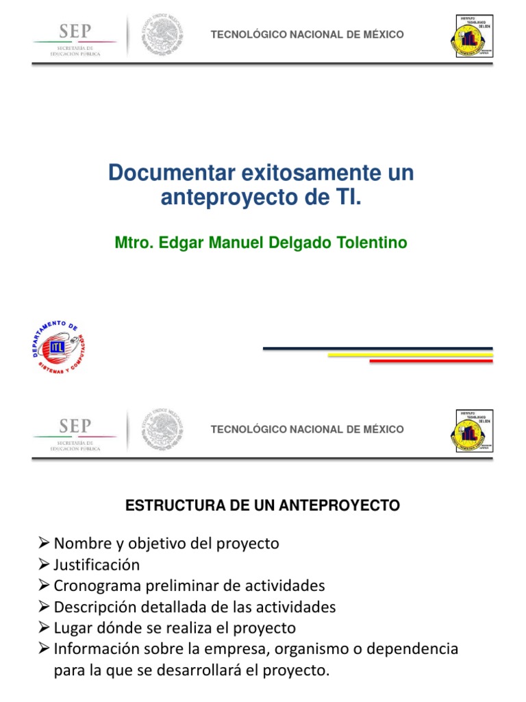 Anteproyectos TICS | PDF | Software | Diseño