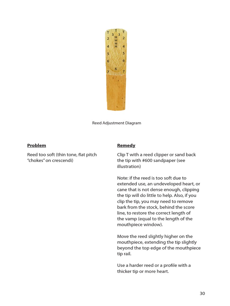 Reed Manipulation and Care | PDF | Humidity | Nature