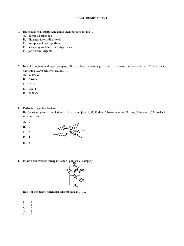 Soal PHB | PDF