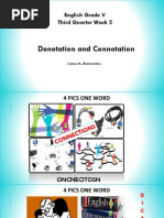 COT Lesson Plan Eng Denotation Connotation | PDF | Self-Improvement