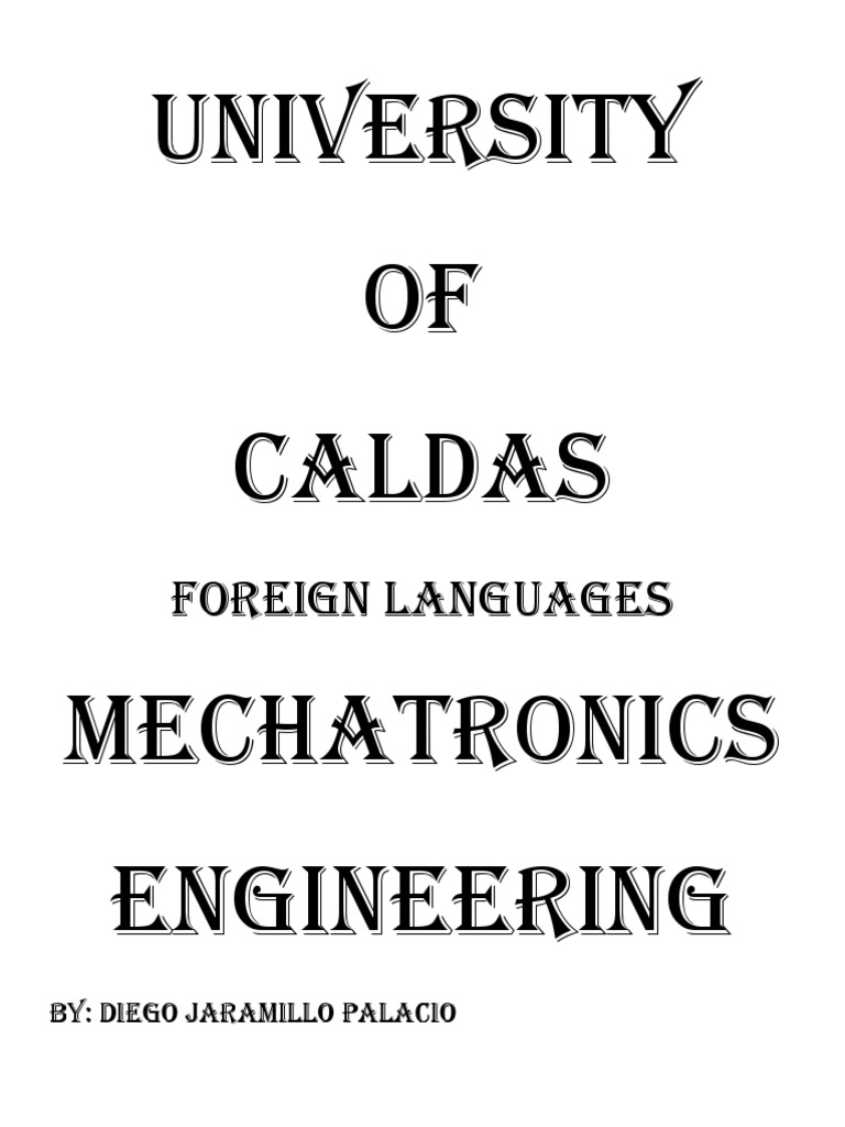 Mechatronics Module 2018-2 | PDF | Pronoun | Grammar