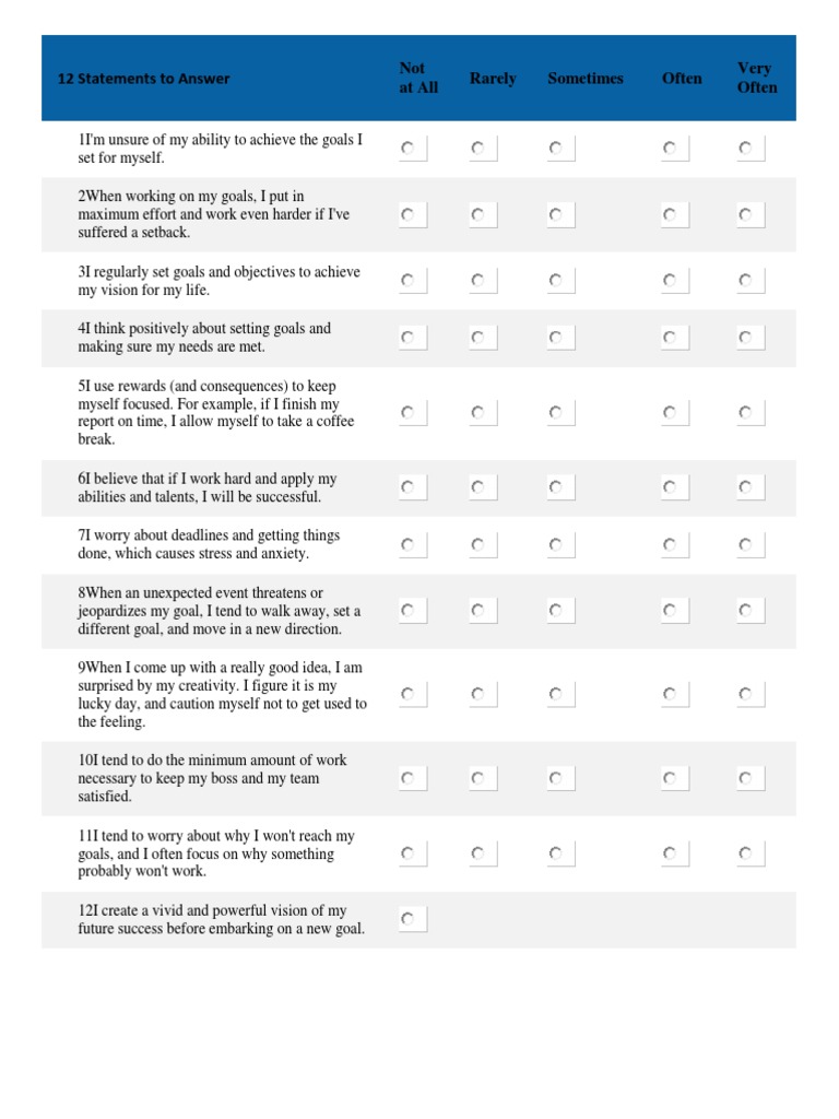 12 Statements To Answer | PDF