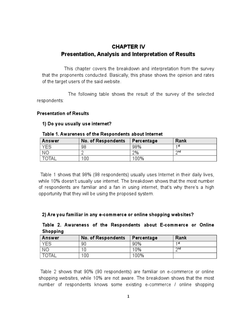 Chapter 4 | PDF | Usability | E Commerce