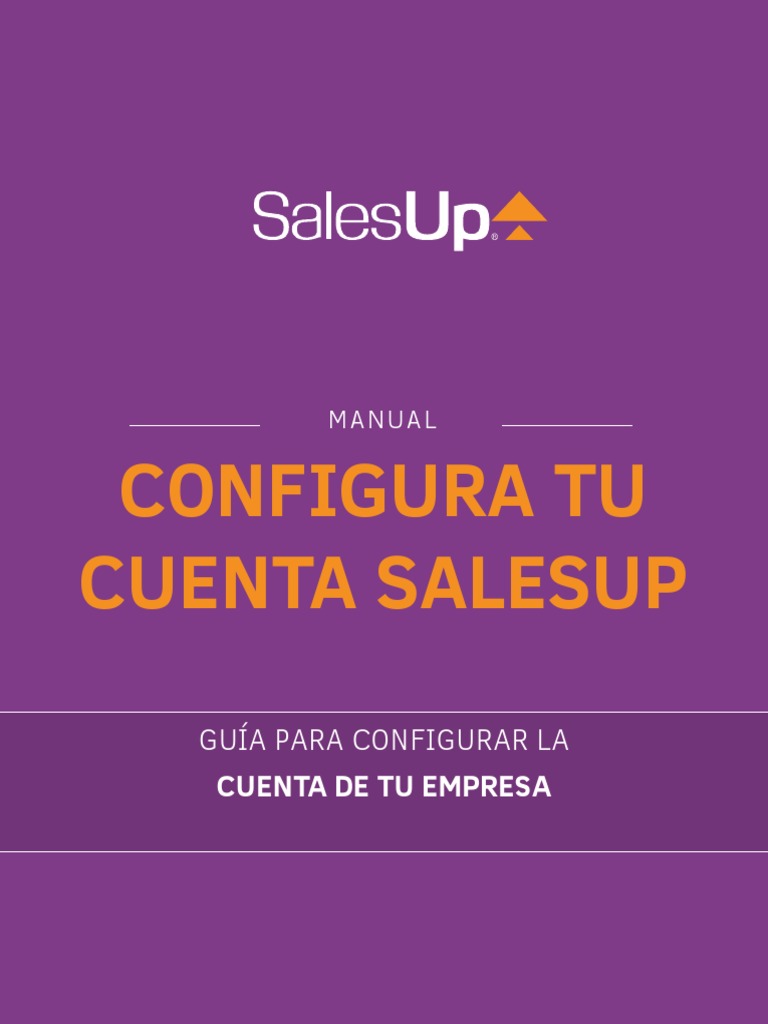 SalesUp Manual Configuracion | PDF | Point and Click | Tabla (base de ...