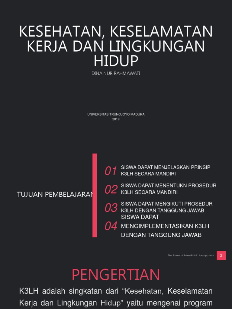 Materi K3LH TKJ Kelas 10 | PDF