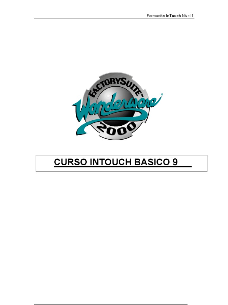 Intouch Manual | PDF | Ascii | Ventana (informática)