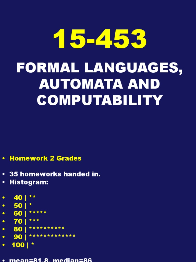 Formal Languages, Automata and Computability | Download Free PDF | Theory Of Computation ...