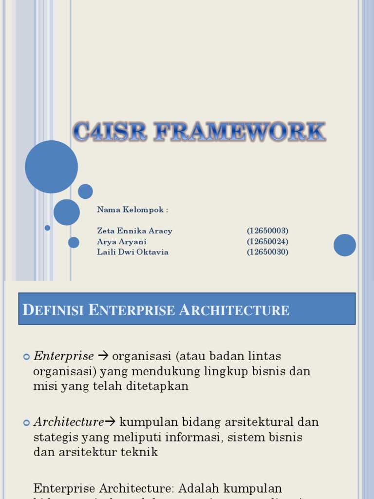 C4isr Framework | PDF