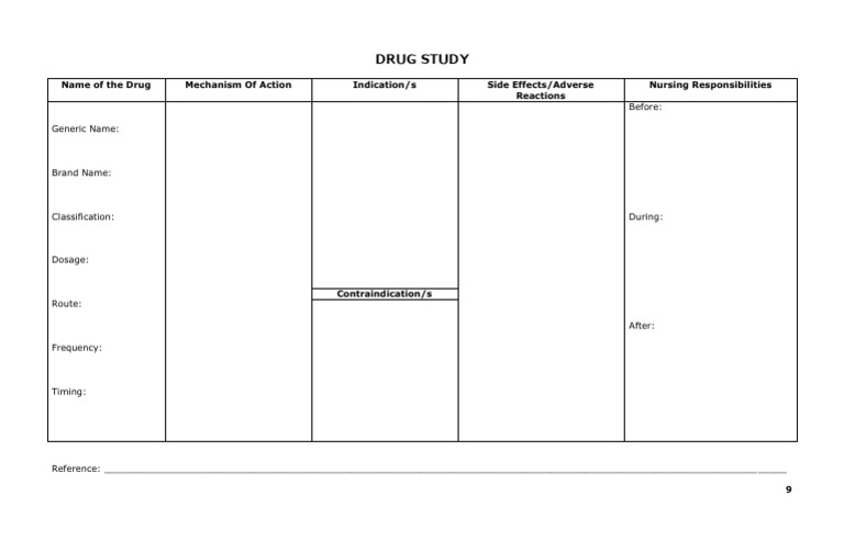 Comprehensive Drug Study Overview | PDF