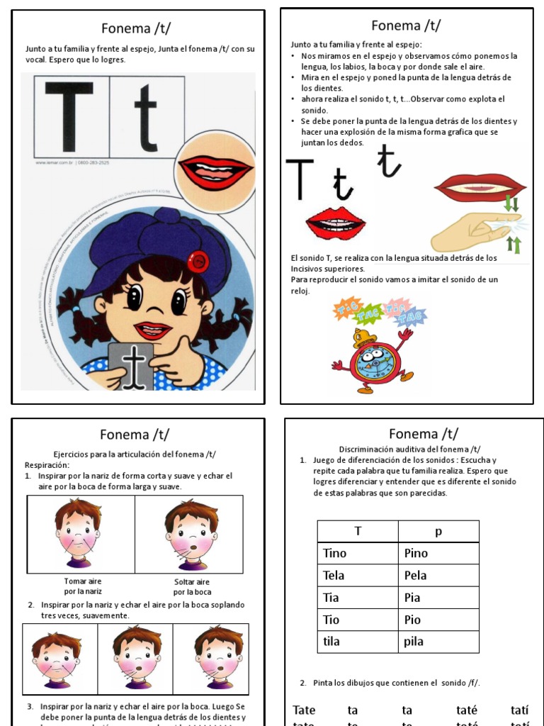 Fonema T | Fonología | Lingüística