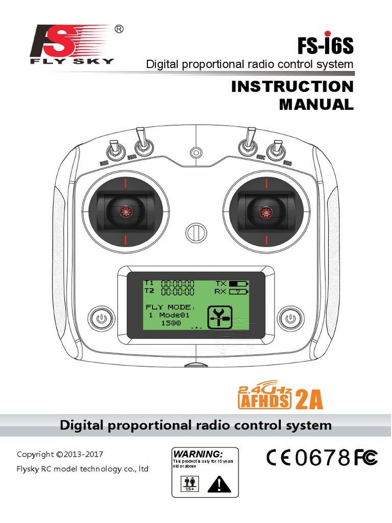 FS I6s MANUAL EN 20151218 | PDF | Radio Control | Electromagnetic ...