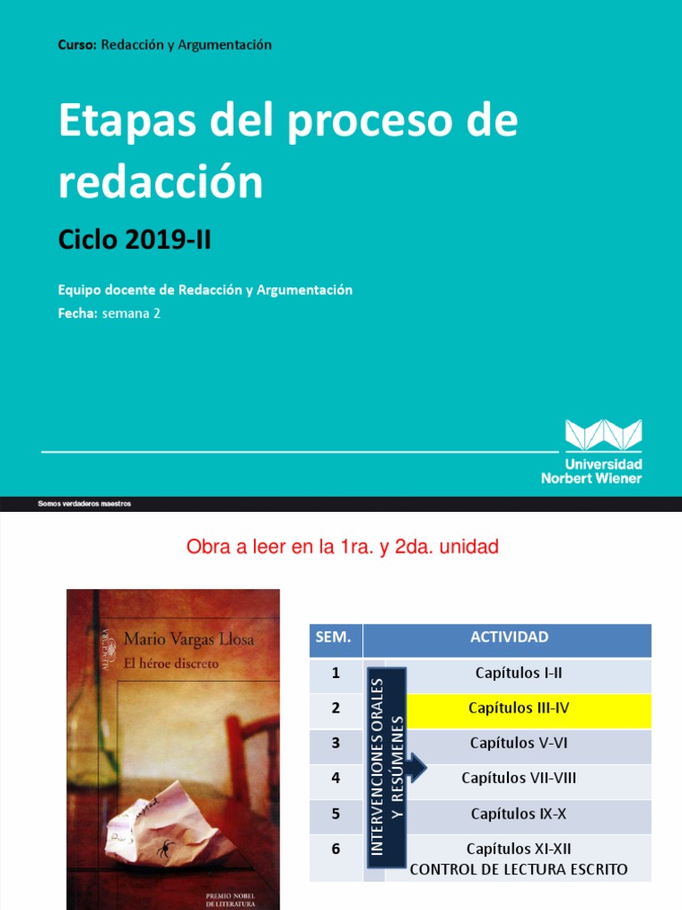 S2.Etapas Del Proceso de Redaccion | PDF | Publicación | Cognición