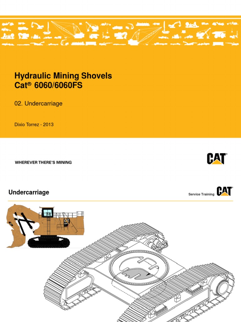 002 Cat-6060 Undercarriage | PDF | Vehicle Parts | Vehicle Technology