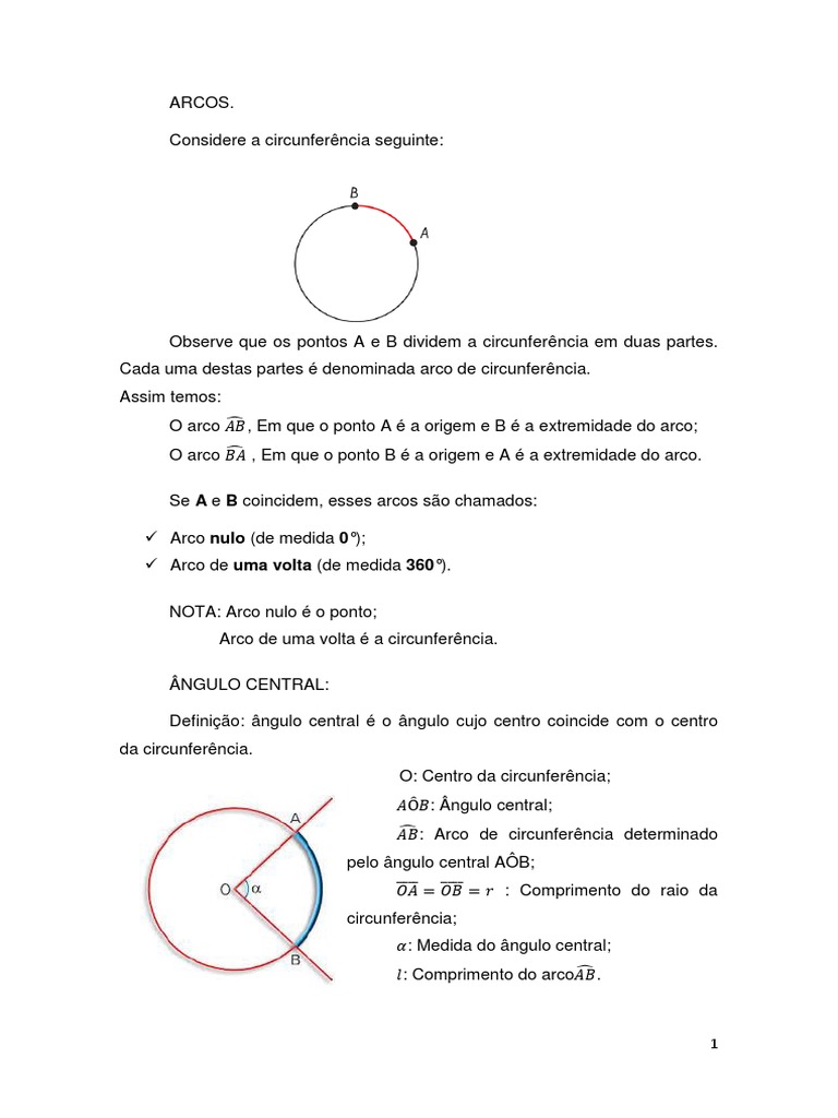 Matemática 11 Classe Part 1 | PDF | Trigonometria | Ângulo