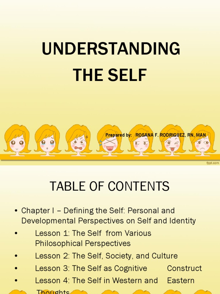 The Self From Various Philosophical Perspectives | PDF | Self ...