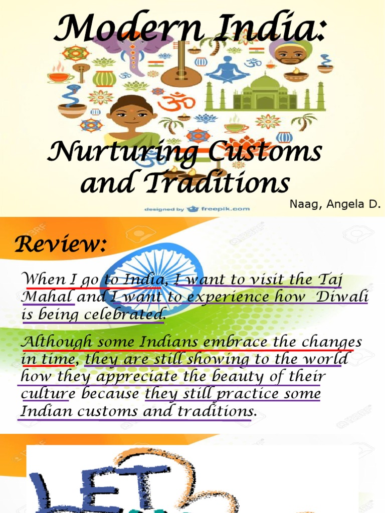 On Learning to be Indian: Exploring How Modern Indians Nurture Customs ...