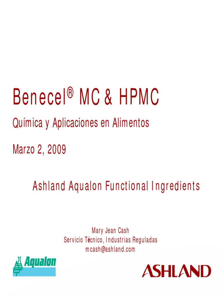 Presentacion Benecel | PDF | Emulsión | Crema