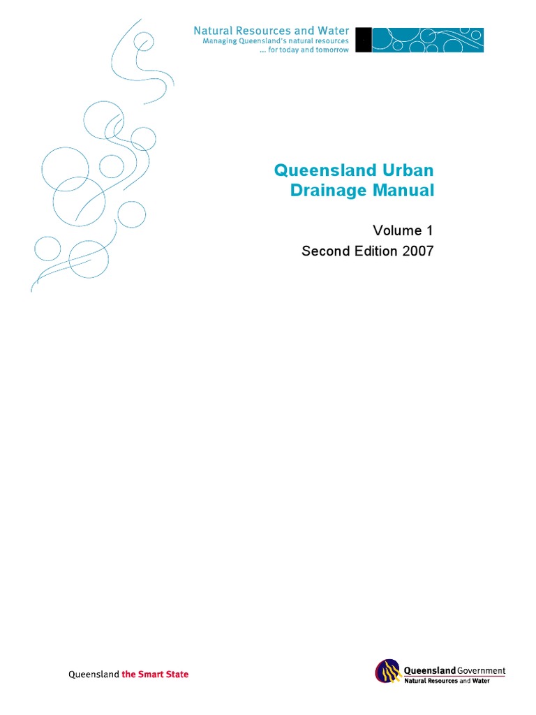 Queensland Urban Drainage Design Manual | PDF | Stormwater | Drainage Basin