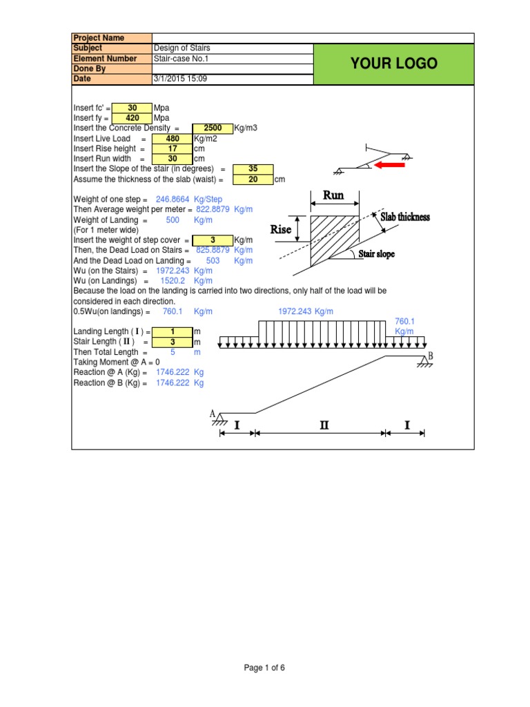 Design of Stairs | PDF | Stairs | Structural Engineering