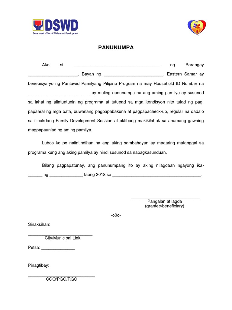 PANUNUMPA - Code 25 | PDF