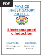 Physics Project Class-XII (2021-22) - Investigatory Project | PDF ...