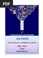 Modul Ajar Matriks | PDF