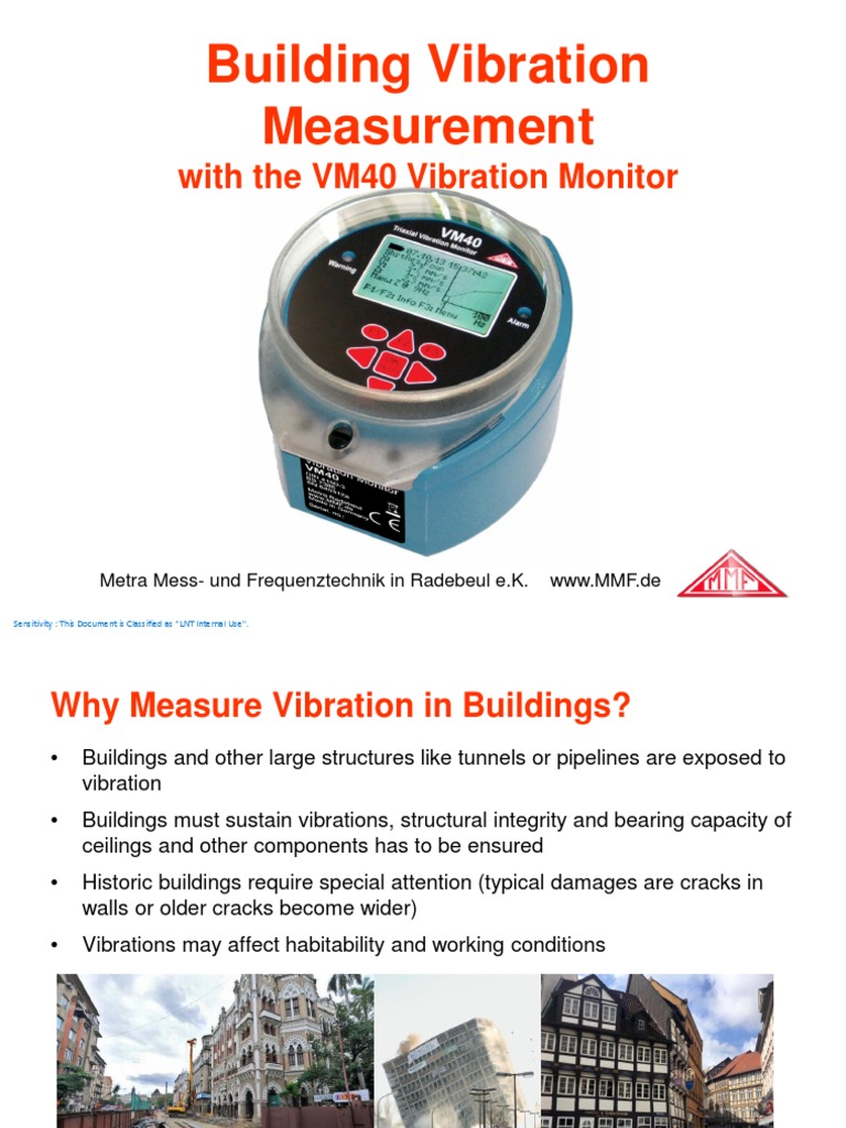 Building Vibration Measurement: With The VM40 Vibration Monitor | PDF ...