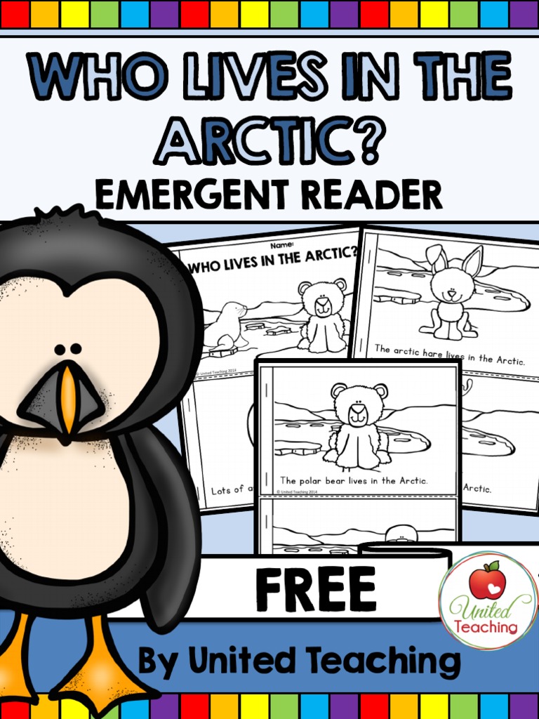 Who Lives in The Arctic Free Emergent Reader | PDF