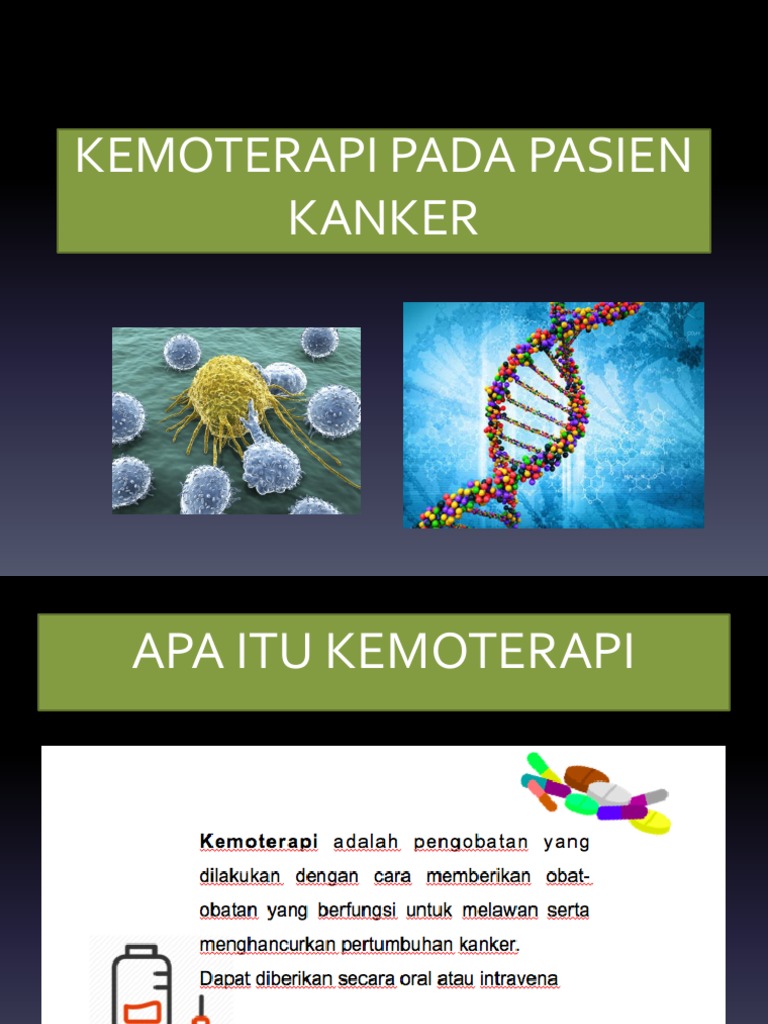 Tujuan dan Jenis Kemoterapi Kanker | PDF