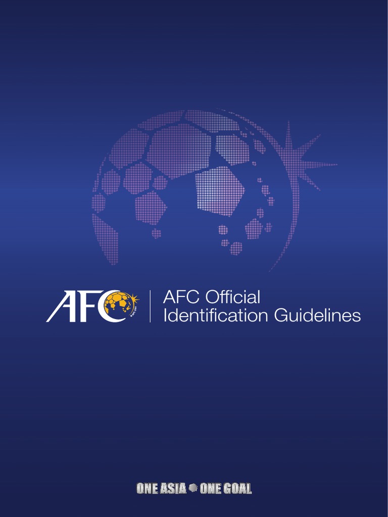 AFC Official Guidelines | PDF | Logos | Graphic Design