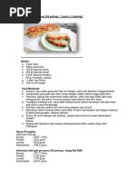 Menu PMT Lokal 2025 | PDF