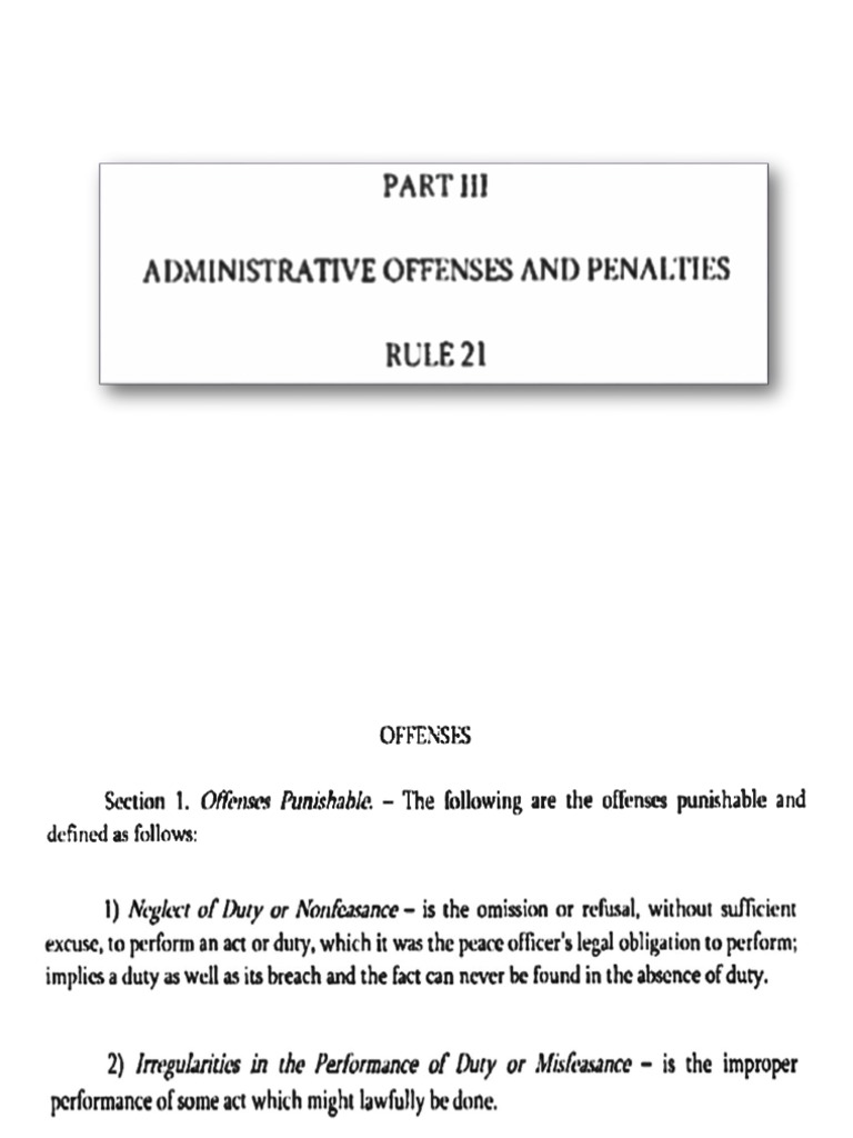 Rule 21 of NMC 2016-002 | PDF